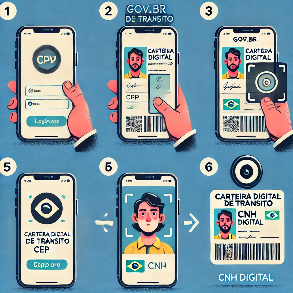 Saiba Como Obter Sua CNH Digital e Ter Praticidade na Palma da Mão!